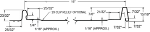Standing Seam Profiles | RM Metal Roofing Supply
